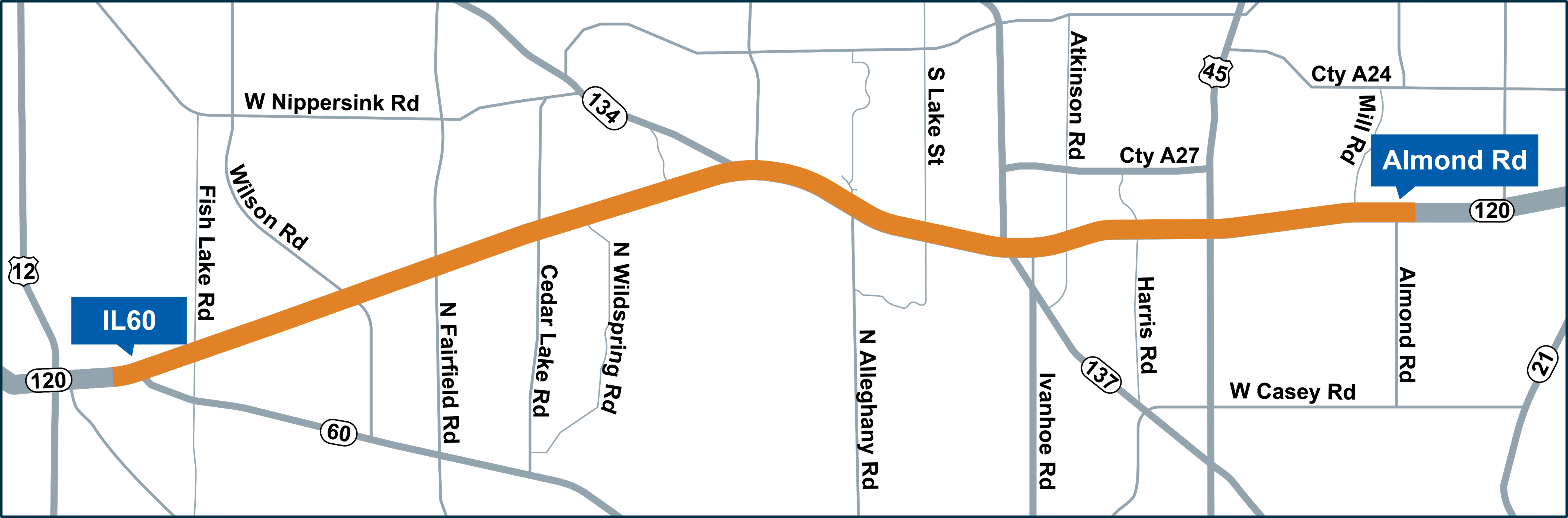 Illinois Route 120 Phase I Study